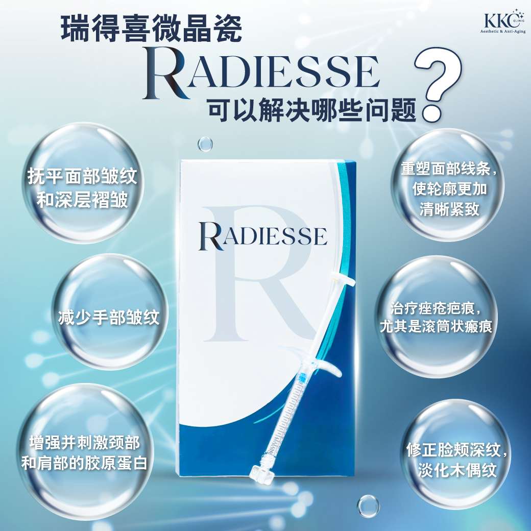 瑞德喜微晶瓷RADIESSE：独特的再生生物激活剂 | KKC Clinic